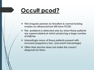 PCOD Details - A guide to learn more about PCOD | PDF