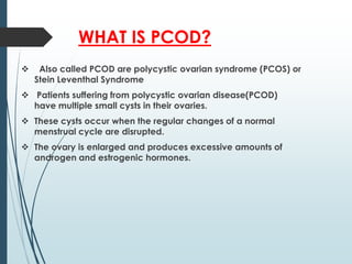 PCOD Details - A guide to learn more about PCOD | PDF