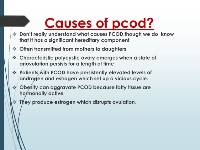 PCOD Details - A guide to learn more about PCOD | PDF | Hormonal ...