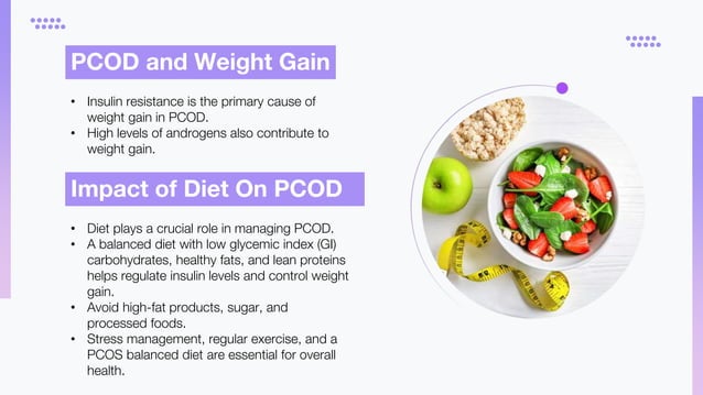 PCOD Diet Chart for Weight Loss What to Eat and What to Avoid | PPT