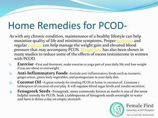 PCOD Presentaion | PDF