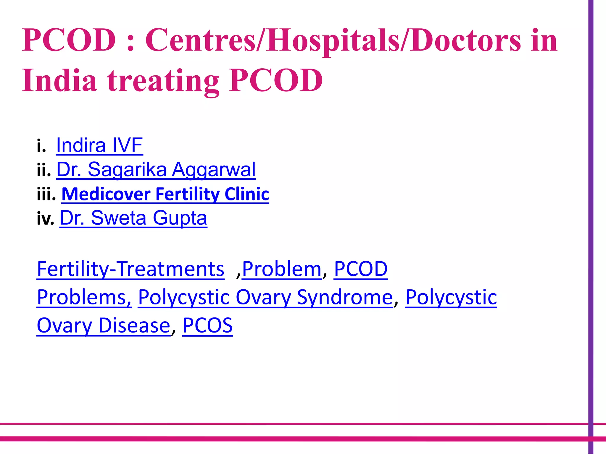 Pcod problem and pcod remedies 21 july | PPTX
