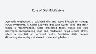 Cure PCOD through Ayurvedic treatment.ppt