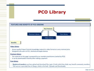 Pco full presentation mar 2013 | PPT