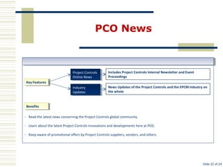 Pco full presentation mar 2013 | PPT