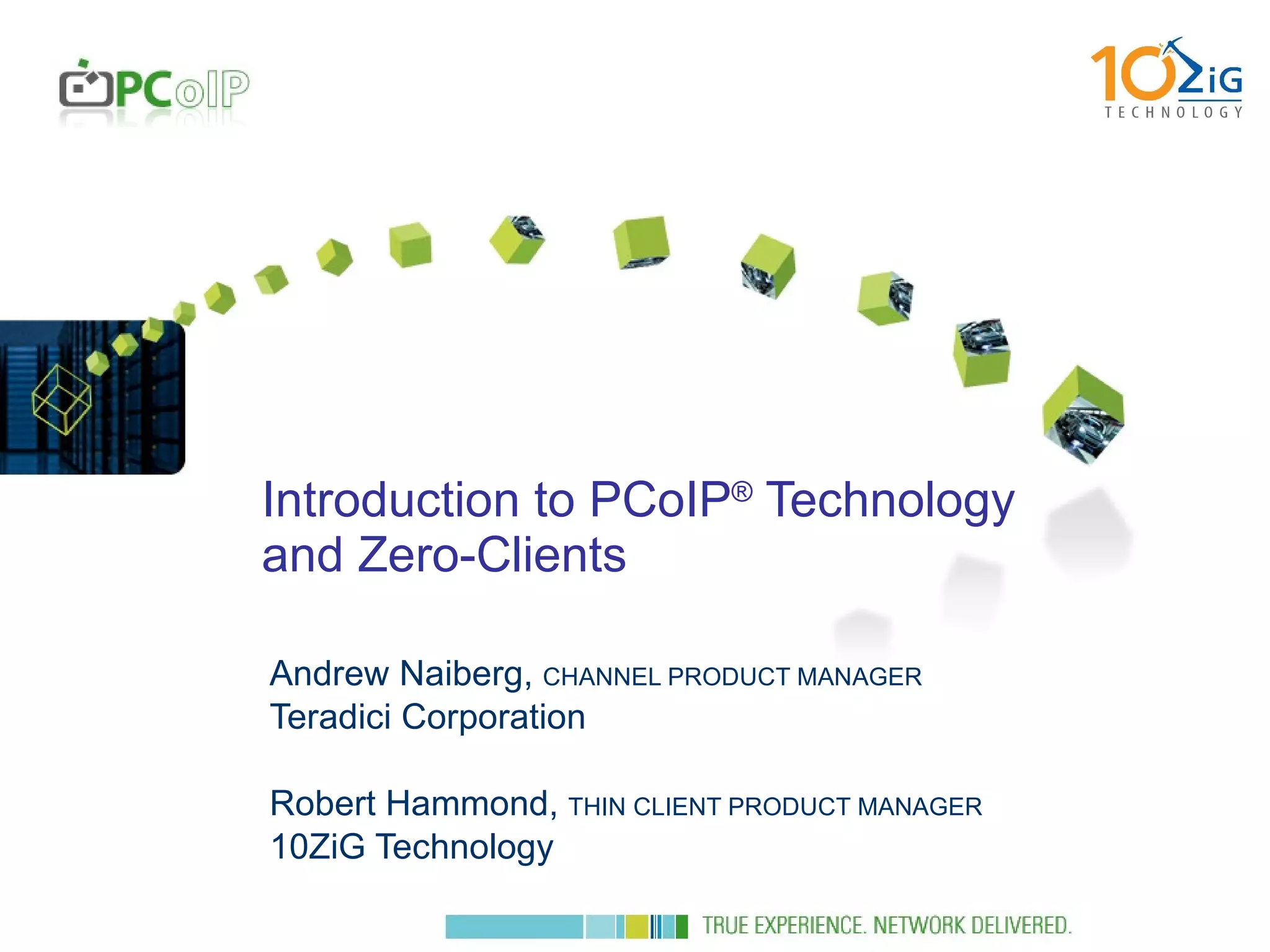 Understanding PCoIP and Zero Clients | PPT