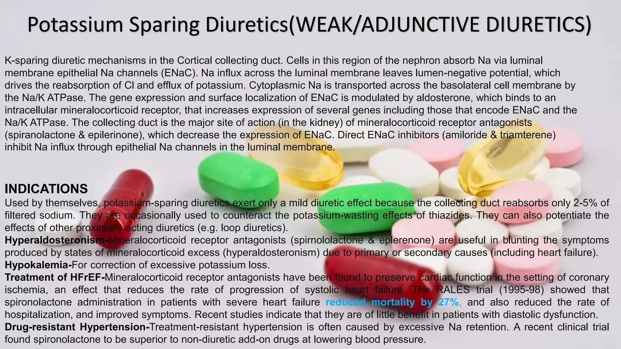 Diuretics & Antidiuretics (Pharmacology) | PPTX