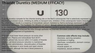 Diuretics & Antidiuretics (Pharmacology) | PPTX