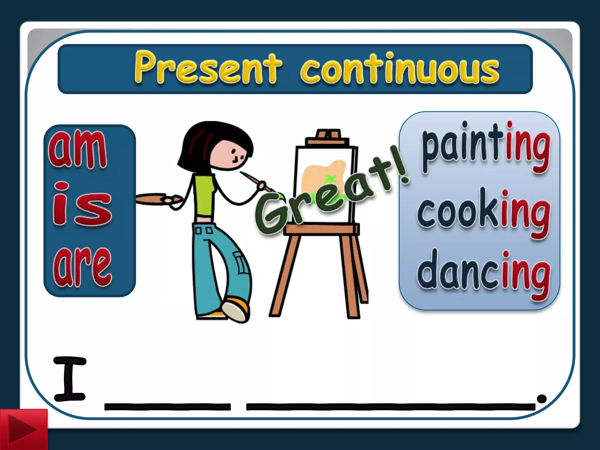 Present Continuous: PowerPoint | PPTX