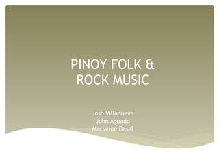 PHILIPPINE CONTEMPORARY POPULAR MUSIC-PINOY ROCK | PDF