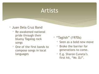 PHILIPPINE CONTEMPORARY POPULAR MUSIC-PINOY ROCK | PDF