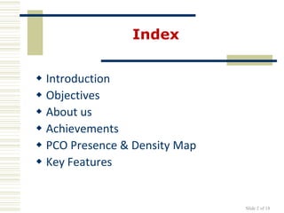 PCO Presentation | PPTX