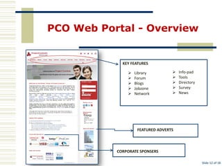 Pco presentation | PPT