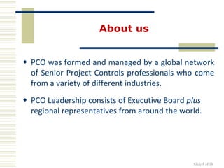 PCO Presentation | PPTX