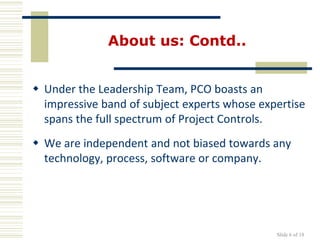 PCO Presentation | PPTX