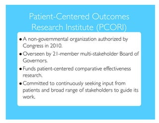 Pcori webinar slides | PDF | Computer Software and Applications | Computing