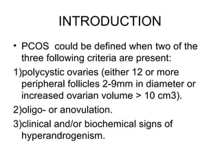 Polycystic Ovarian syndrome | PPT