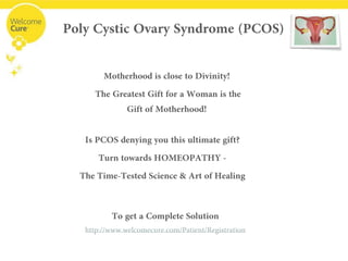 Poly Cystic Ovary Syndrome (PCOS)- Live a Stress Free, Active life with ...