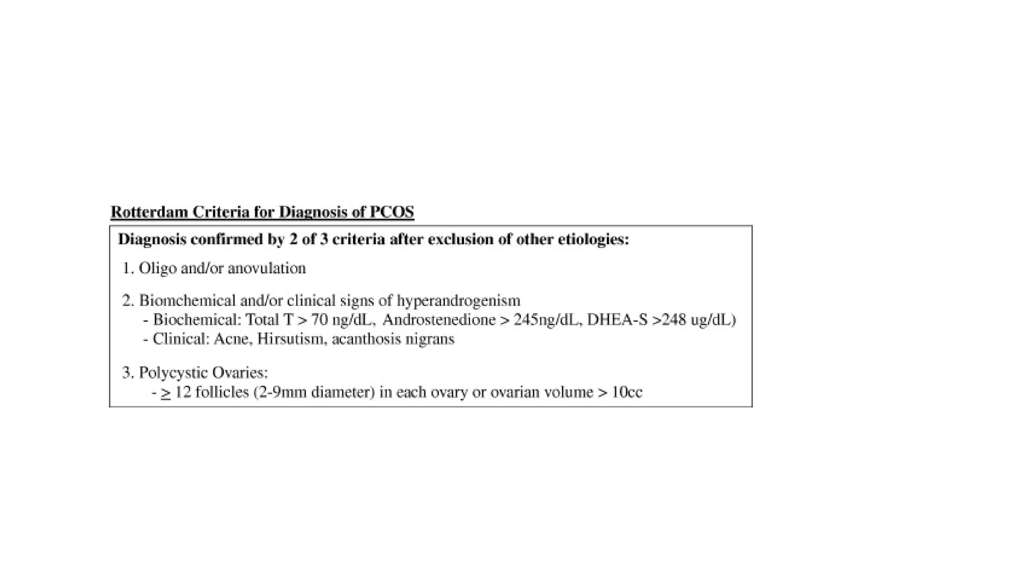 Polycystic ovarian disease revision notes (PCOD) | PDF