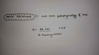 Polycystic ovarian disease revision notes (PCOD) | PDF