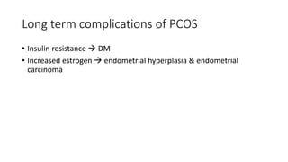 Polycystic ovarian disease revision notes (PCOD) | PDF