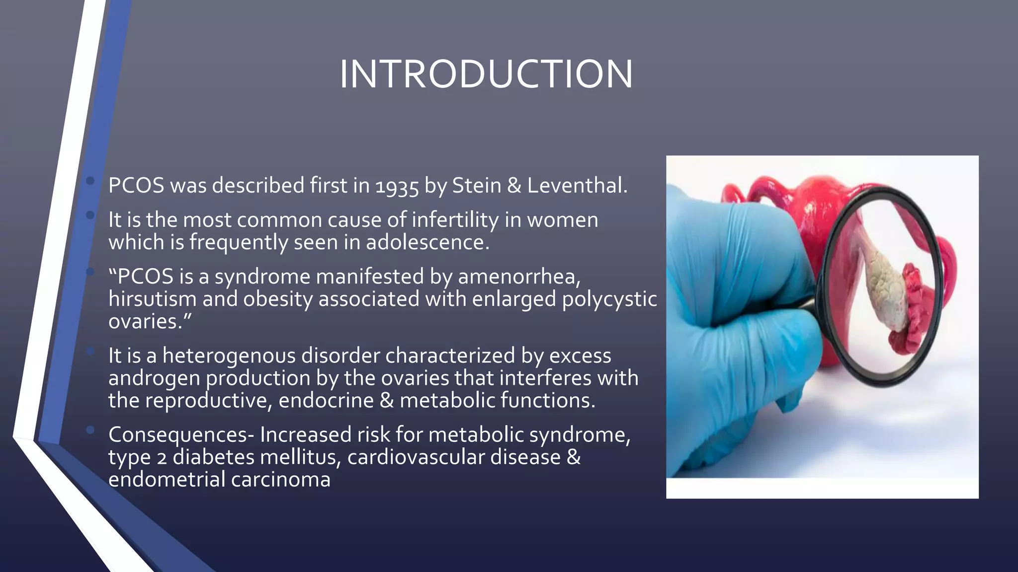 PCOS (polycystic ovarian syndrome) | PPTX