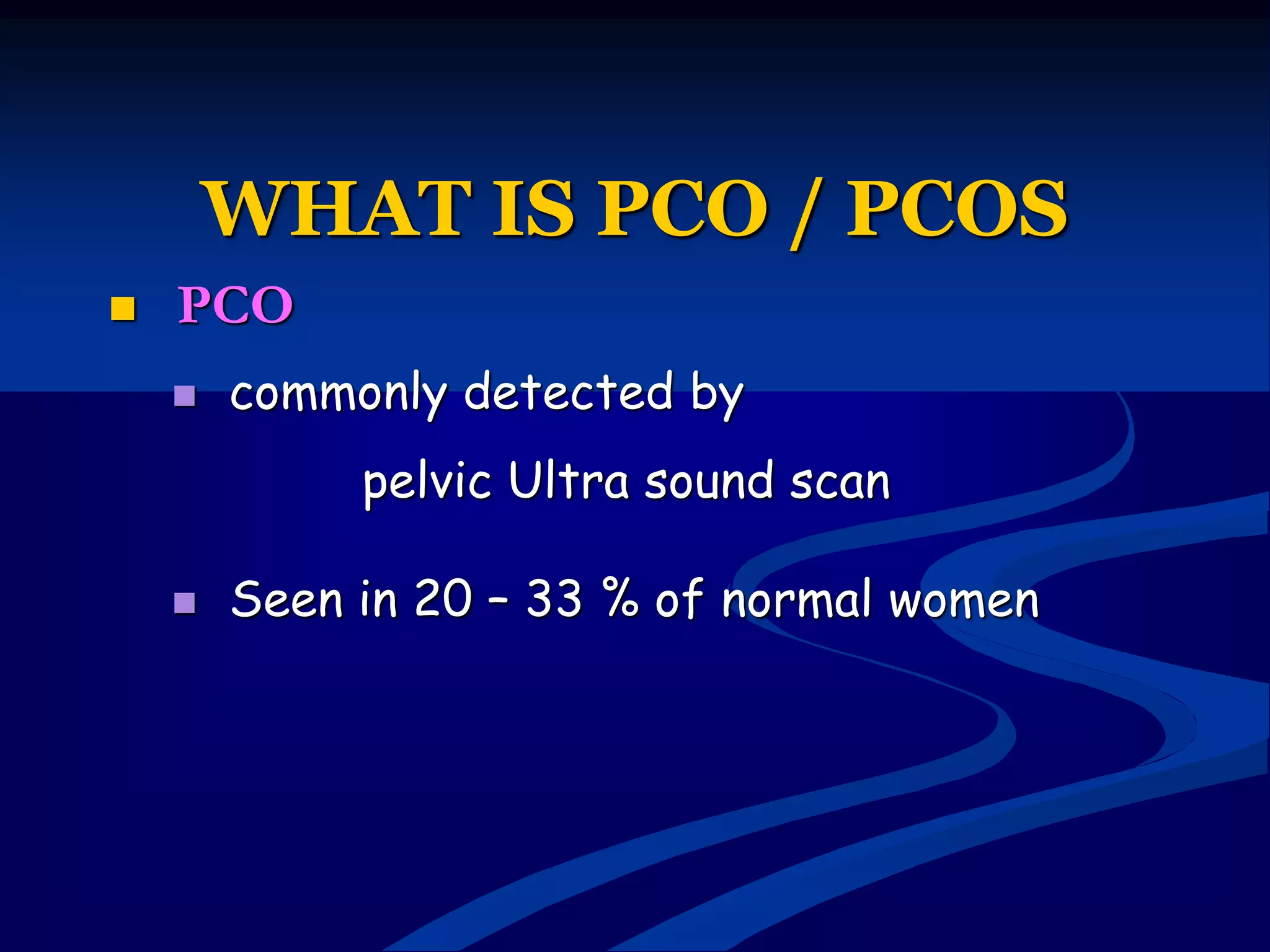 Hormonal evaluation and management of Polycystic Ovarian Syndrome (PCOS ...