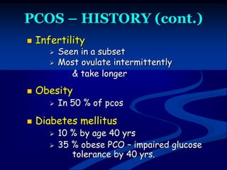 Hormonal evaluation and management of Polycystic Ovarian Syndrome (PCOS ...