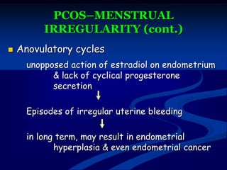 Hormonal evaluation and management of Polycystic Ovarian Syndrome (PCOS ...