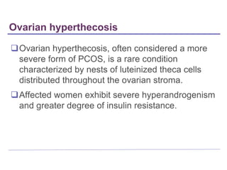 Polycystic Ovarian Syndrome/PCOS | PPT