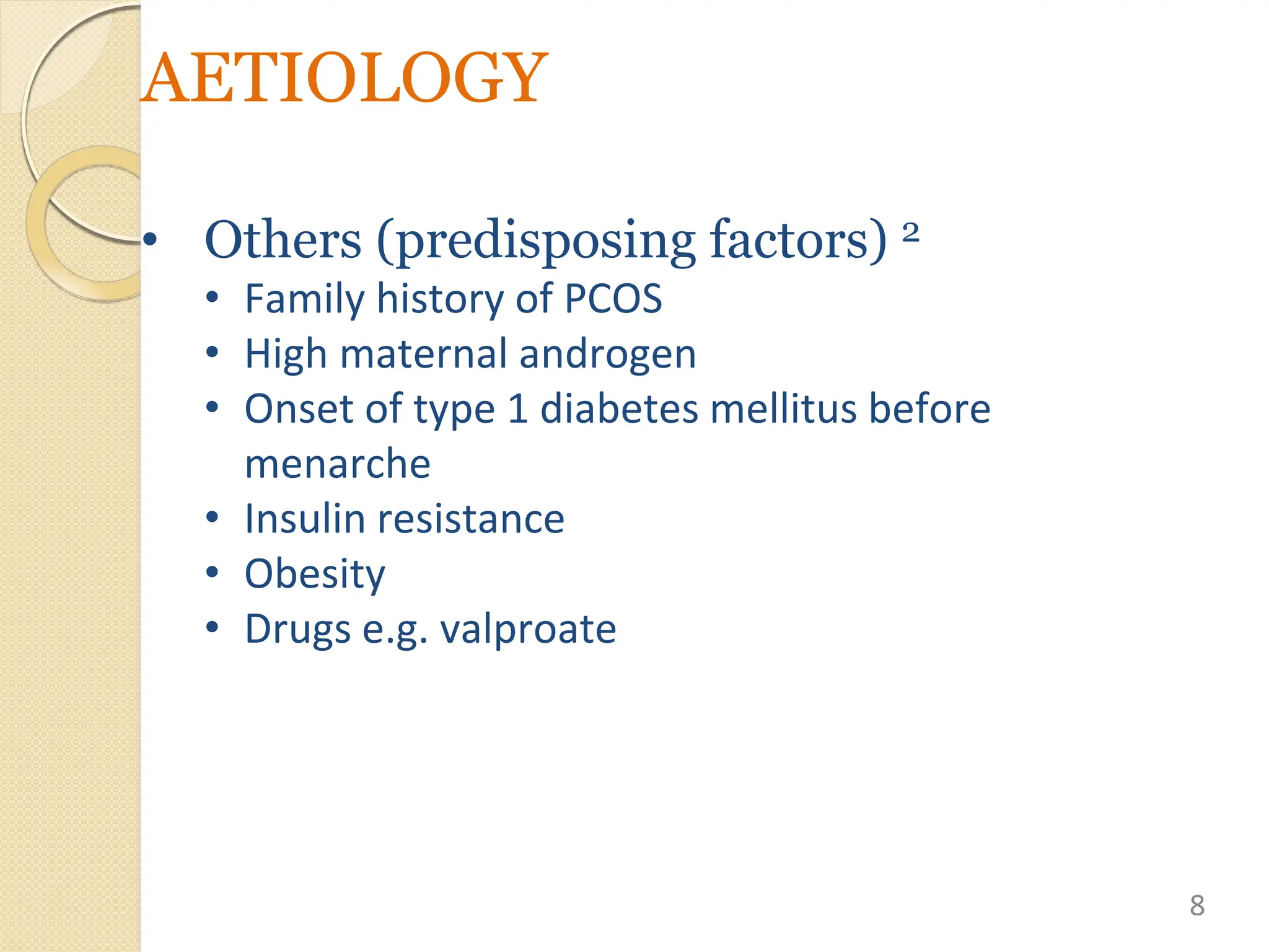 PCOS polycystic ovarian syndrome presentayiom | PDF