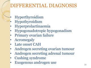 PCOS polycystic ovarian syndrome presentayiom | PDF