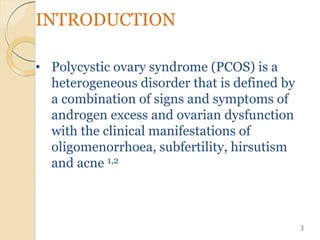 PCOS polycystic ovarian syndrome presentayiom | PDF