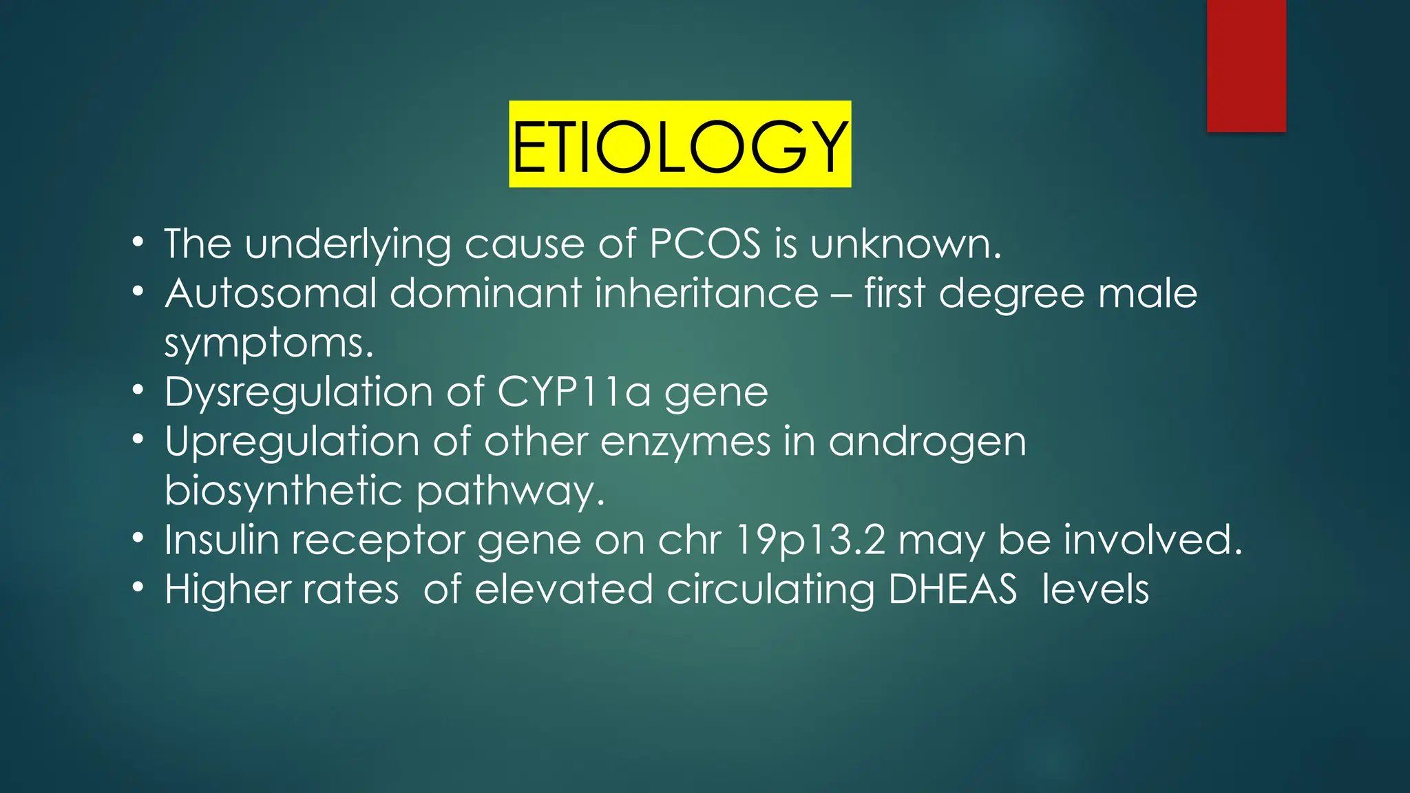 polycystic ovarian syndrome aka PCOS.pptx