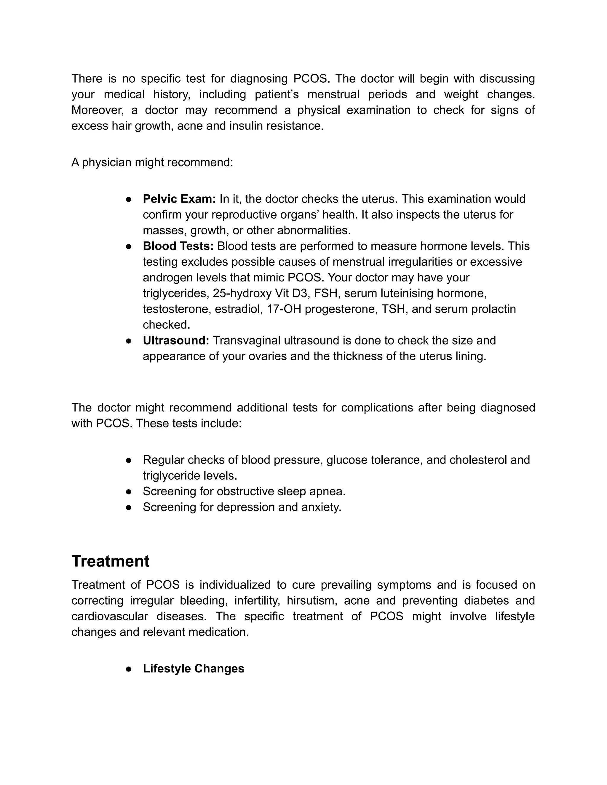 PCOS- It’s Awareness and Prevention | PDF