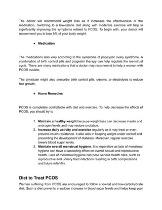 PCOS- It’s Awareness and Prevention | PDF