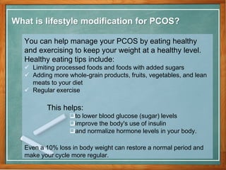 PCOS patient education | PDF