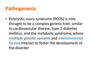 POLYCYSTIC OVARY SYNDROME | PPTX