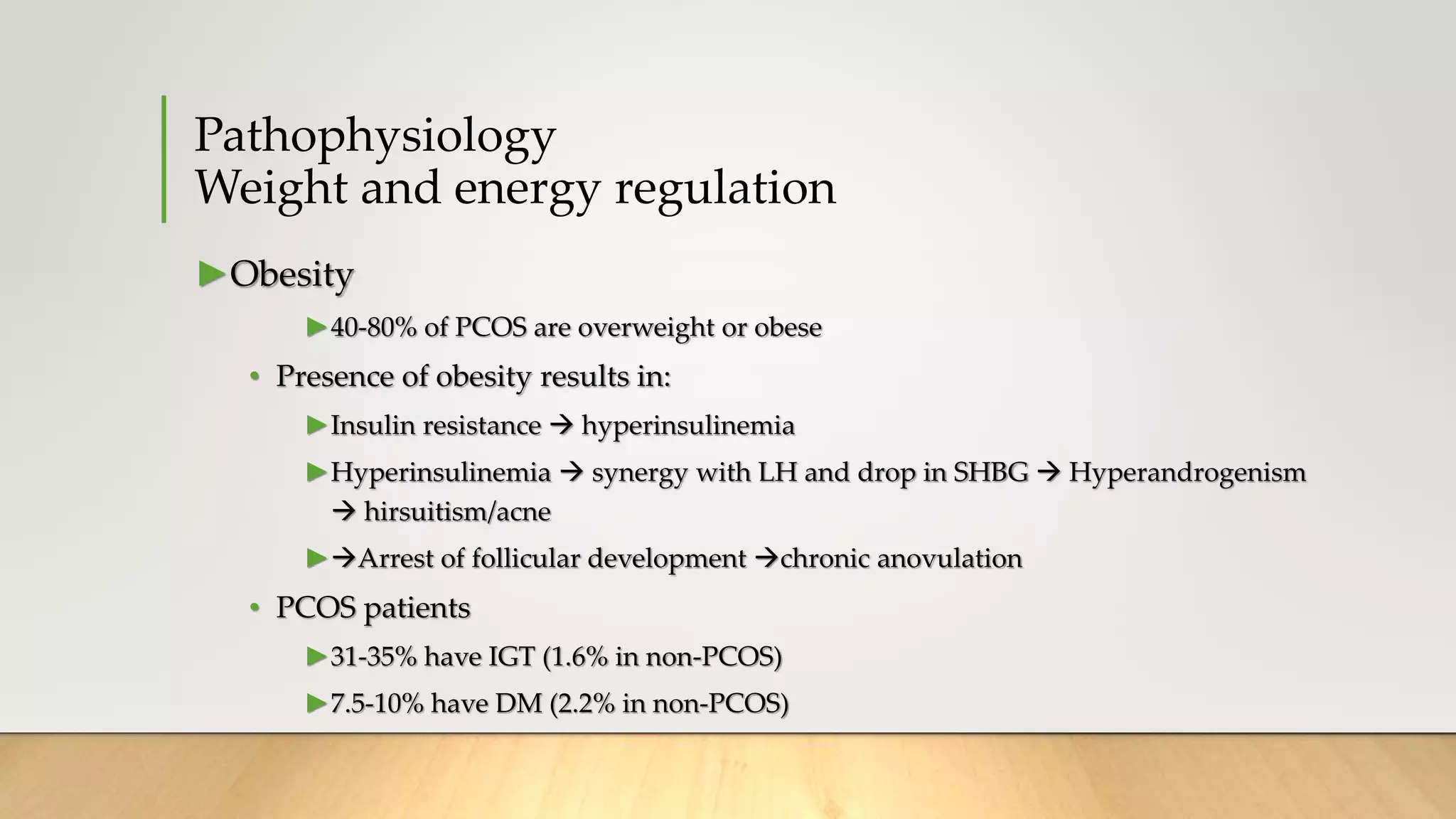 Polycystic ovarian disease (PCOS) | PPTX