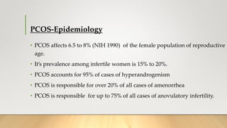 Polycystic ovarian disease (PCOS) | PPTX