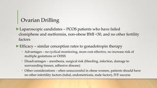 Polycystic ovarian disease (PCOS) | PPTX