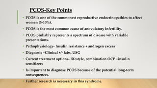 Polycystic ovarian disease (PCOS) | PPTX