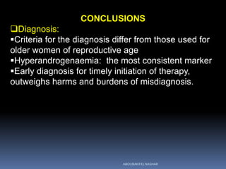 Updates on management of Adolescent PCOS An evidence based approach | PDF
