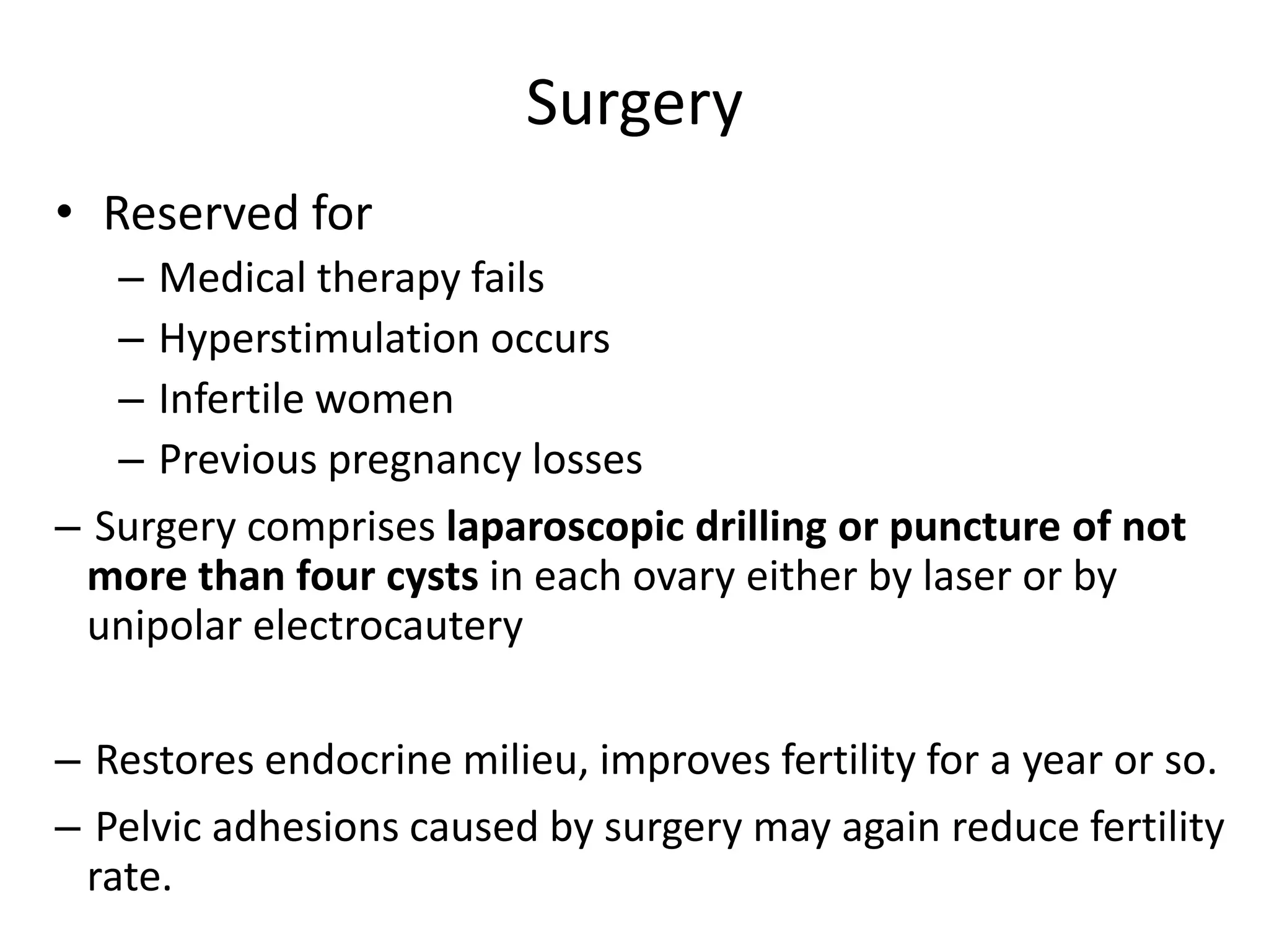 Polycystic Ovarian Syndrome (PCOS) by Dr. Aryan | PPTX