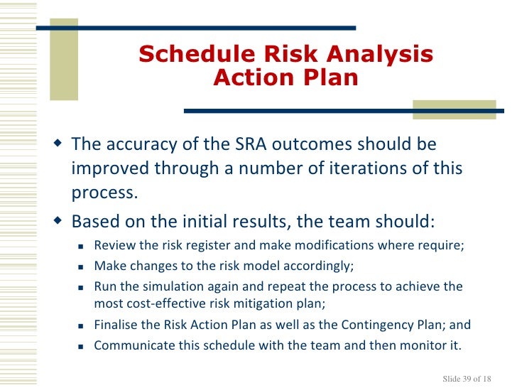 Schedule Risk Analysis (SRA) by Pedram Daneshmand 14-Jan-2011