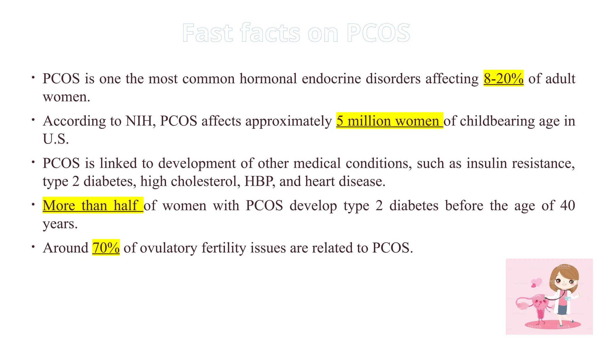 Polycystic ovary syndrome (PCOS) - Symptoms and causes | PPTX
