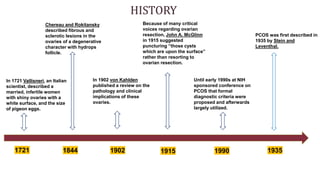 PCOS (Polycystic ovary syndrome) | PPTX