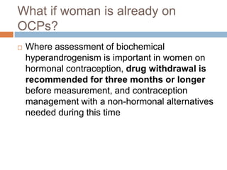 PCOS.. international guidelines ..changes everyone wants to know | PPTX