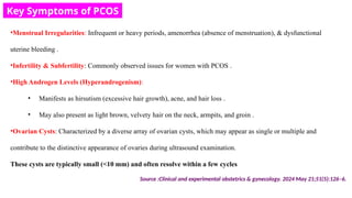 PCOS latest updates on diagnosis criteria and Novel Treatment | PPTX
