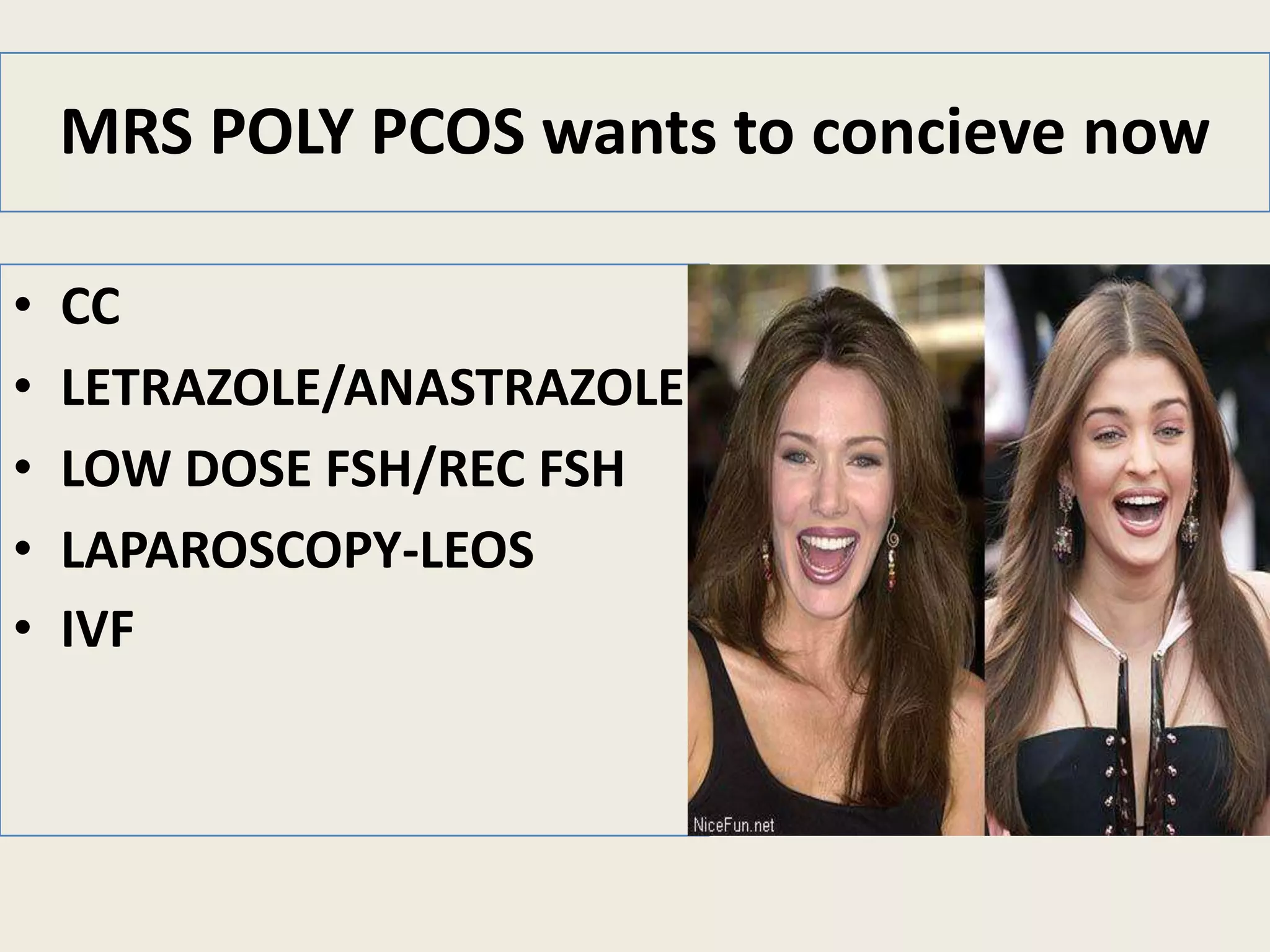PCOS management | PPTX